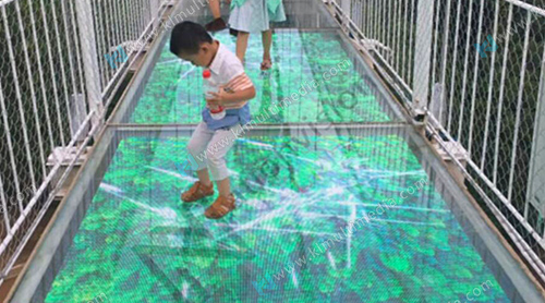 Glass LED Special Effect Screen | Floor LED Screen